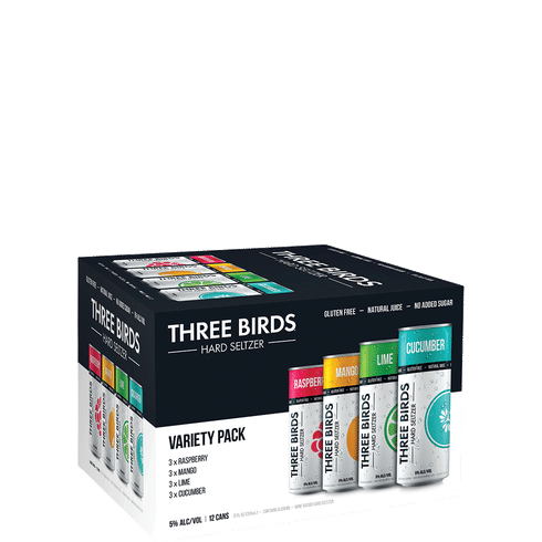 Three Birds Hard Seltzer Variety Pack | Total Wine & More