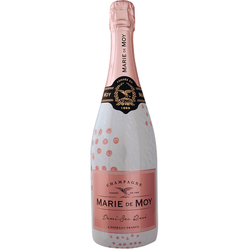 Champagne Marie de Moy Demi Sec Rose | Total Wine & More