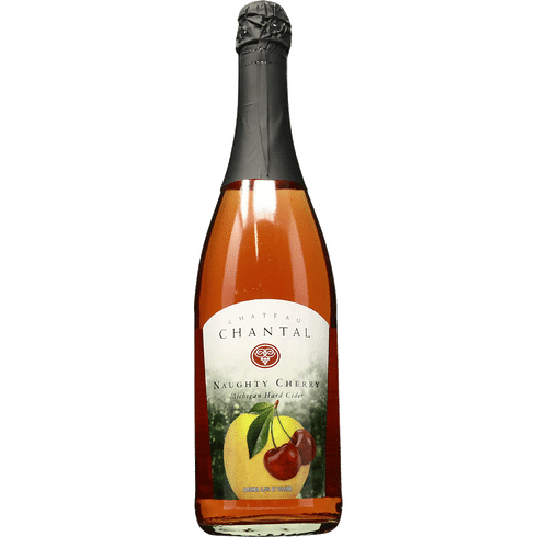 Chateau Chantal Naughty Cherry Apple Hard Cider | Total Wine & More