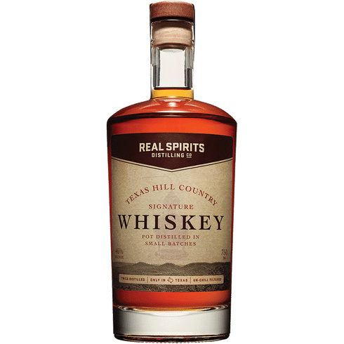 Real Spirits TX Hill Country Signature Whiskey | Total Wine & More