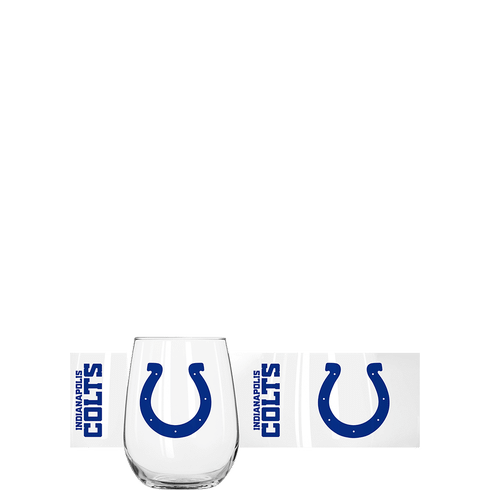 Indianapolis Colts 16oz Gameday Curved Beverage Glass | Total Wine & More