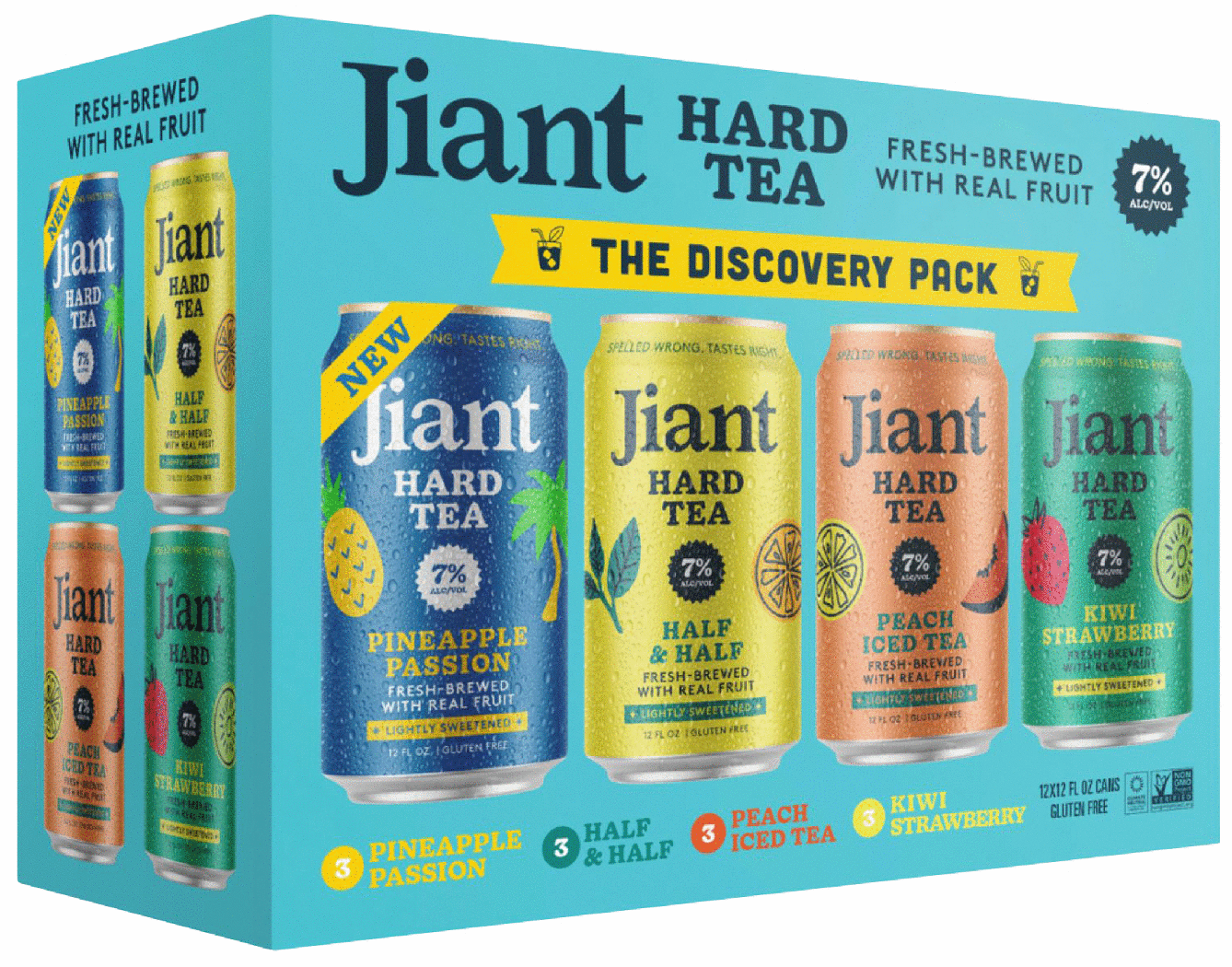 Jiant Hard Kombucha - Beer | Total Wine & More