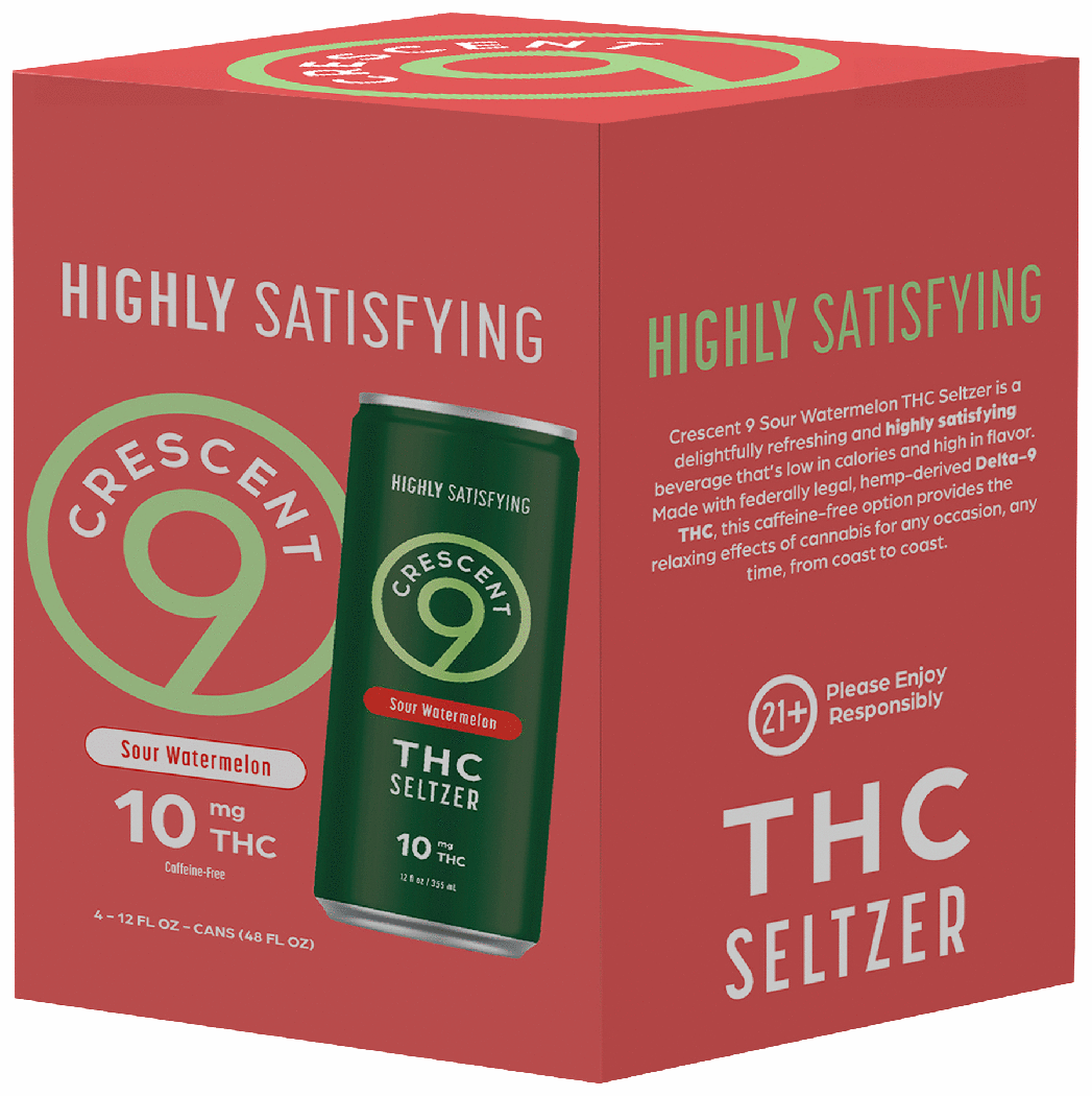 Crescent 9 THC Seltzer - Beer | Total Wine & More