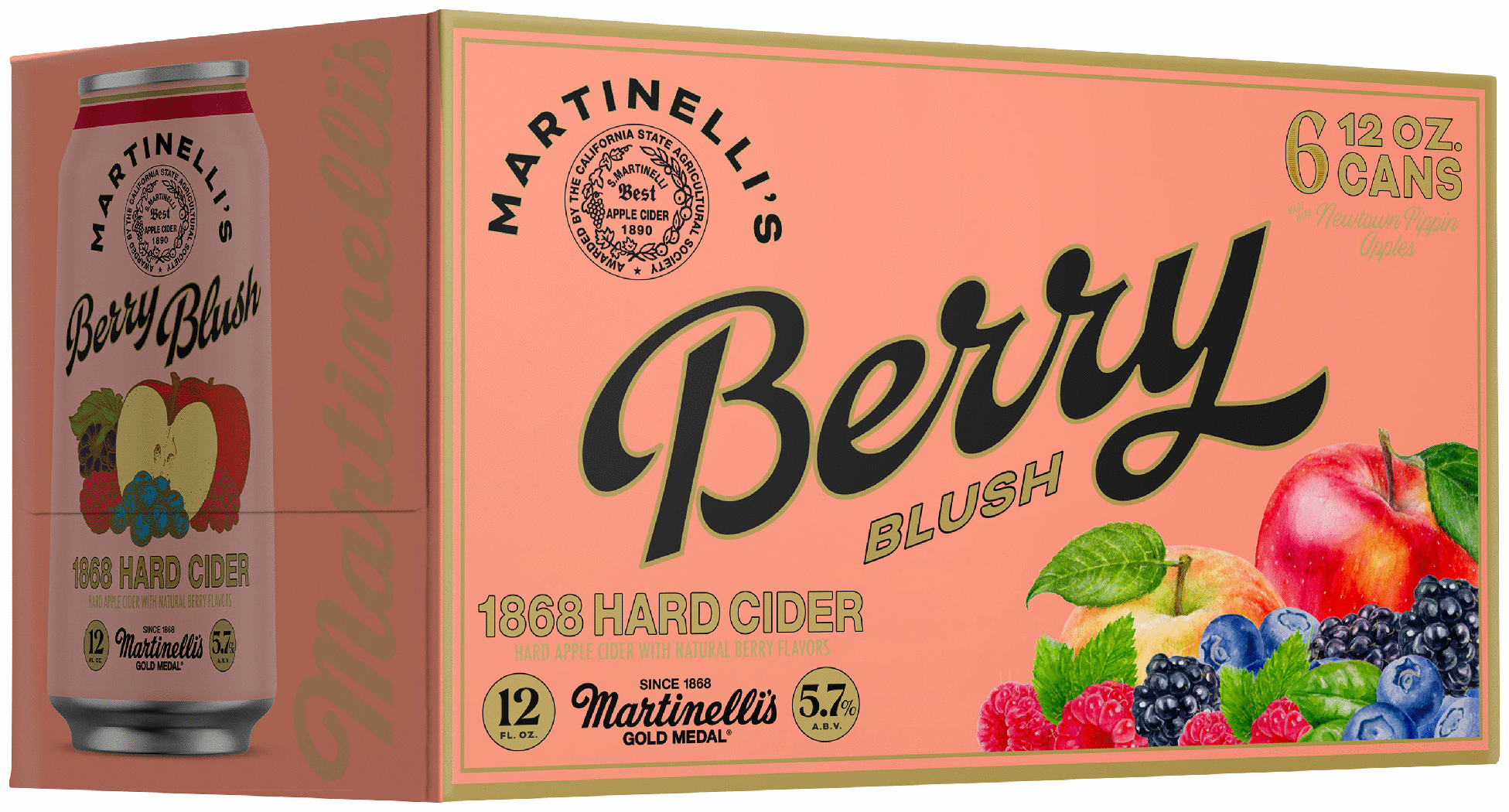 Martinelli's Berry Blush Hard Cider - Beer | Total Wine & More