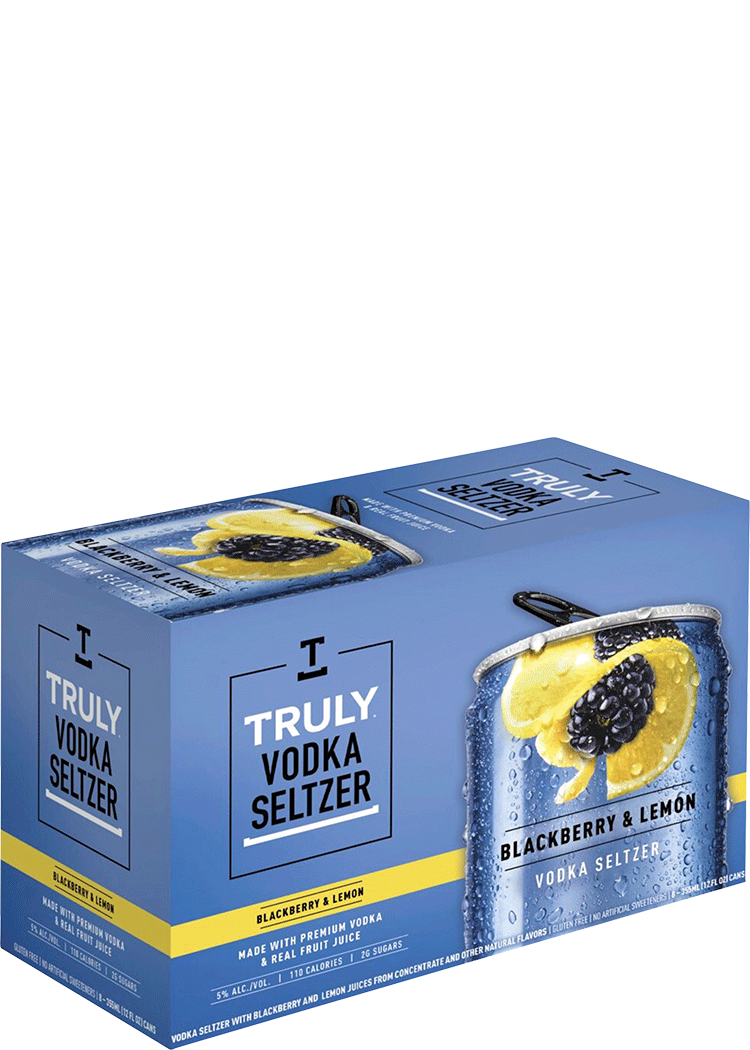 Truly Vodka Soda Blackberry Lemon | Total Wine & More