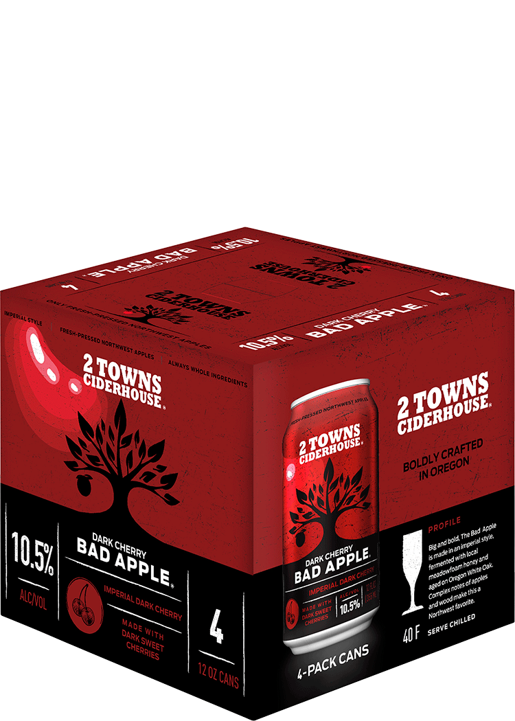 2 Towns Dark Cherry Bad Apple | Total Wine & More