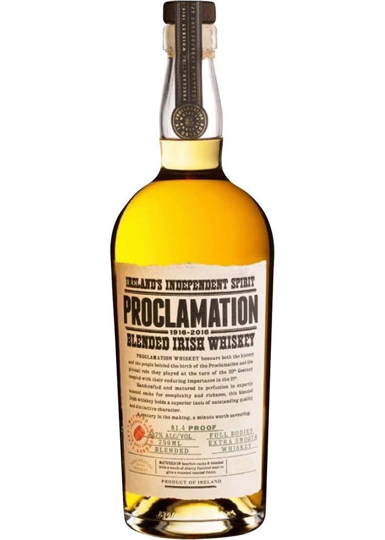Proclamation Irish Whiskey | Total Wine & More
