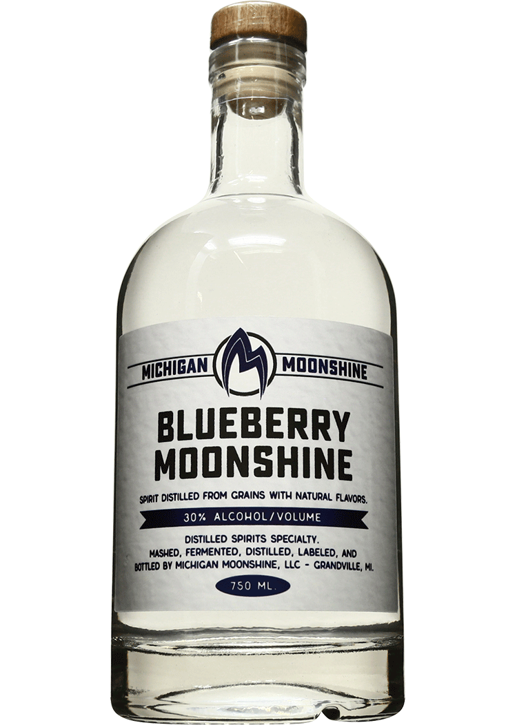 Michigan Moonshine Blueberry Moonshine Whiskey | Total Wine & More