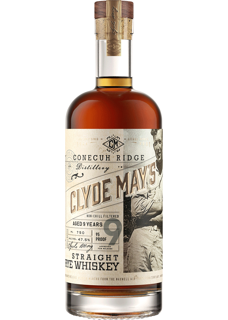 Clyde May's 9 Yr Cask Strength Rye | Total Wine & More