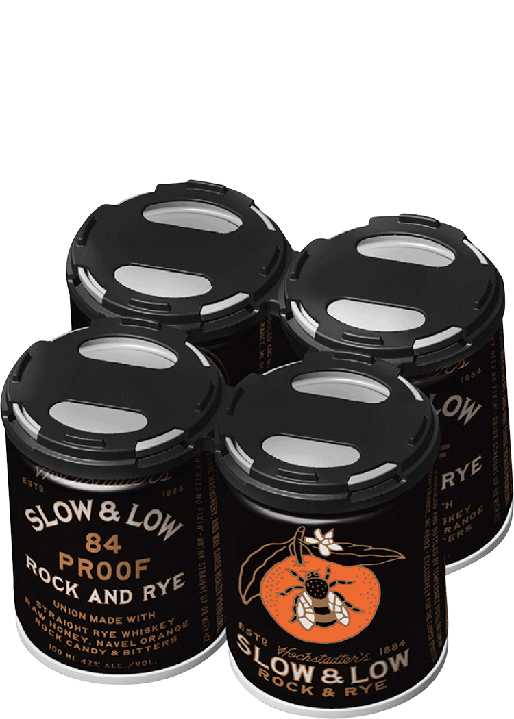 Slow & Low Rock & Rye Whiskey Cans | Total Wine & More