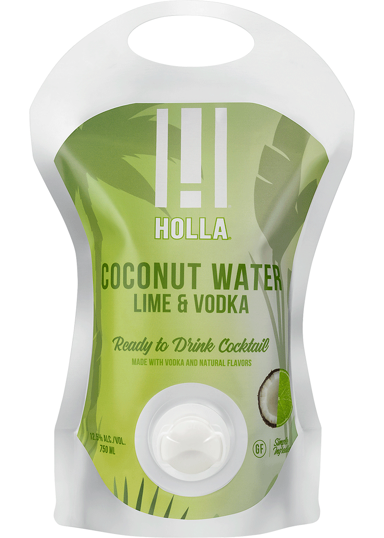Holla Coconut Water Lime Organic Vodka RTD | Total Wine & More