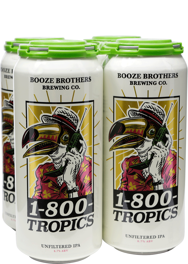 Booze Bros 1-800 Tropics Hazy IPA | Total Wine & More