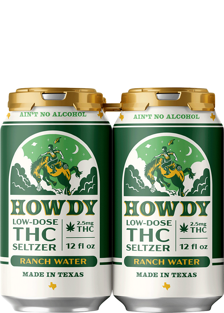 Howdy THC 2.5mg Ranch Water | Total Wine & More