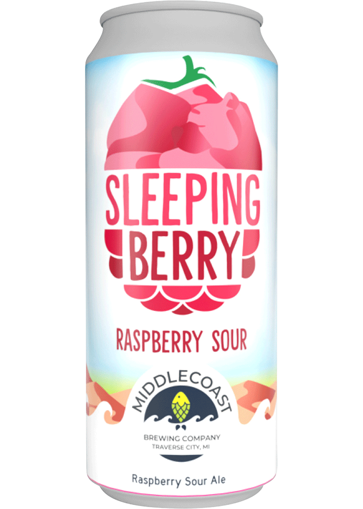MiddleCoast Sleeping Beery Raspberry Sour | Total Wine & More