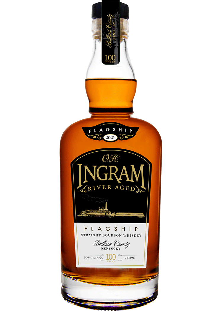 O.H. Ingram River Aged Flagship Straight Bourbon Whiskey | Total Wine ...