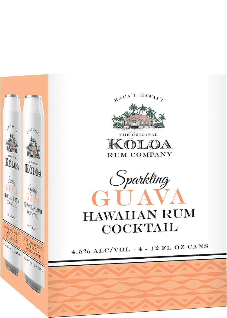 Koloa Sparkling Guava Hawaiian Rum Cocktail | Total Wine & More