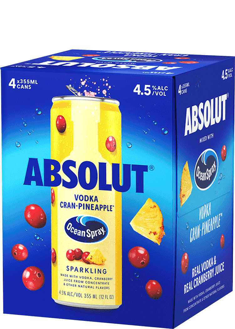 Absolut Ocean Spray Cran-Pineapple | Total Wine & More