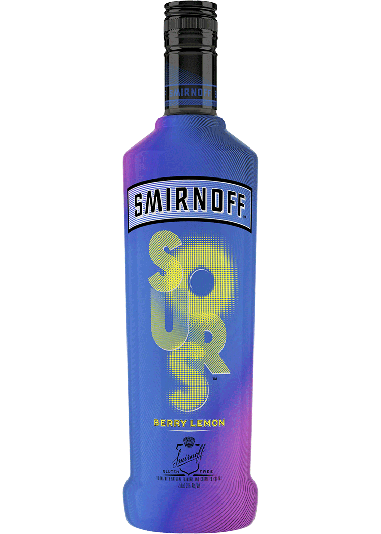 Smirnoff Sour Lemon Berry Vodka | Total Wine & More