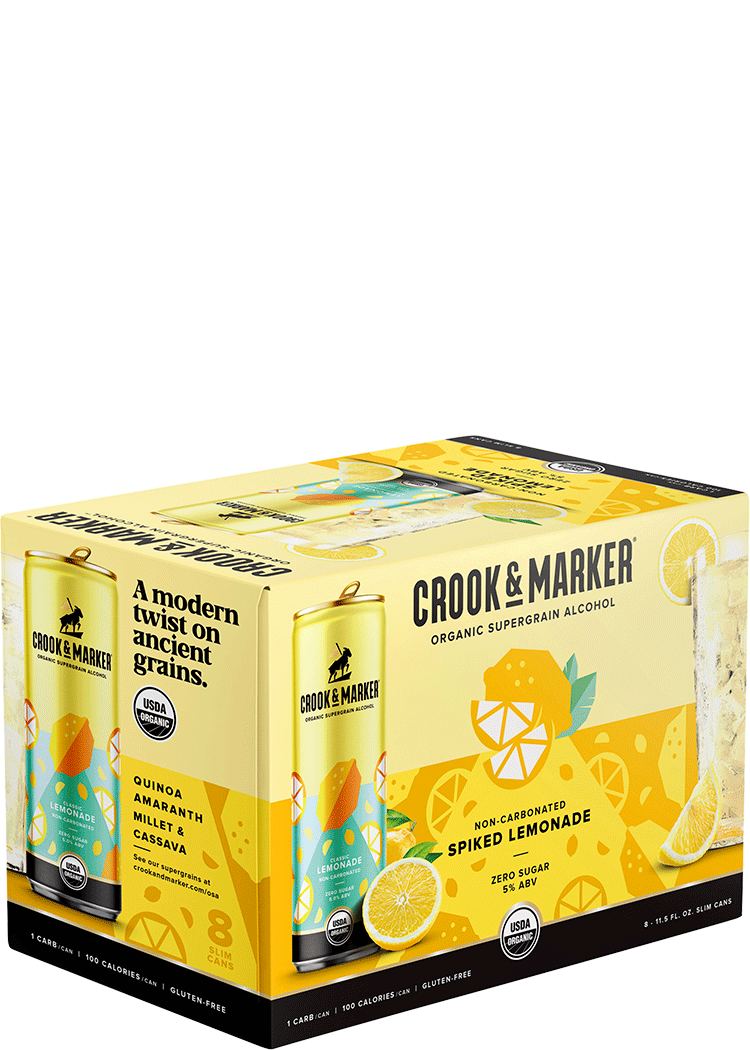 Crook & Marker Spiked Lemonades Variety Pack | Total Wine & More