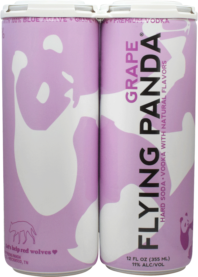 Flying Panda Grape Vodka Hard Soda | Total Wine & More