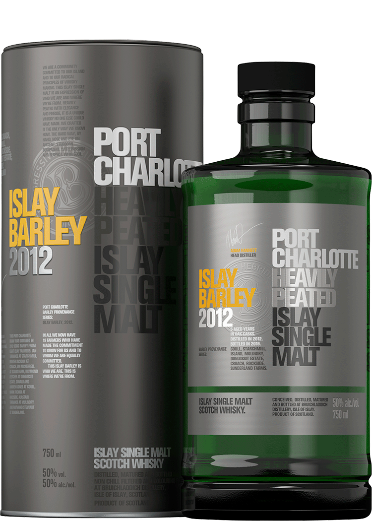 Bruichladdich Port Charlotte Heavily Peated Islay Single Malt Whisky