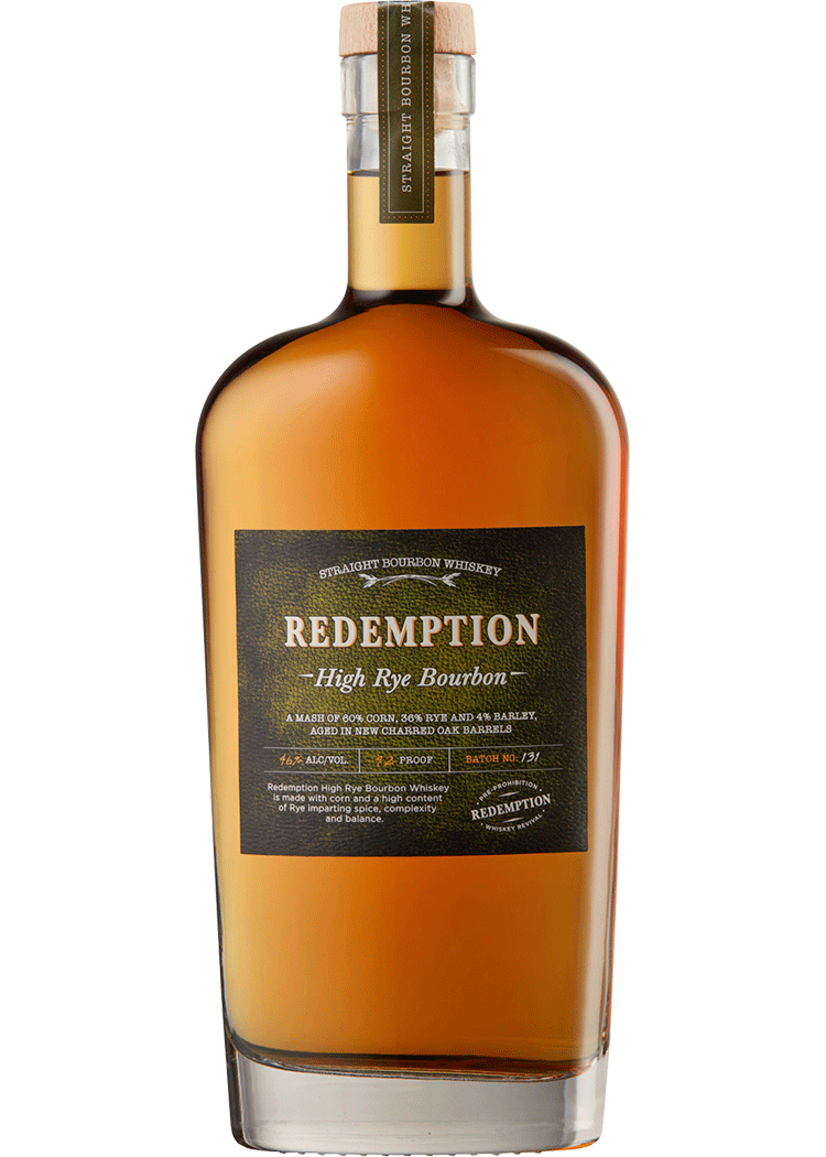 Redemption High Rye Bourbon | Total Wine & More