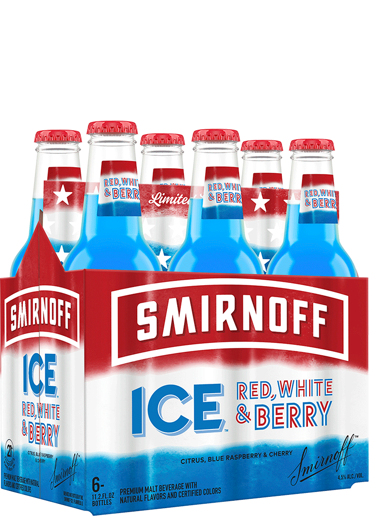 Smirnoff Ice Red White and Berry Hard Beverage | Total Wine & More
