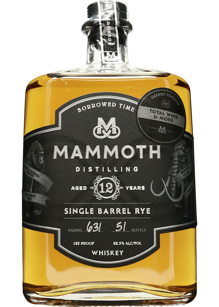 Mammoth Borrowed Time Rye Whiskey 12 Year Barrel Select | Total Wine & More