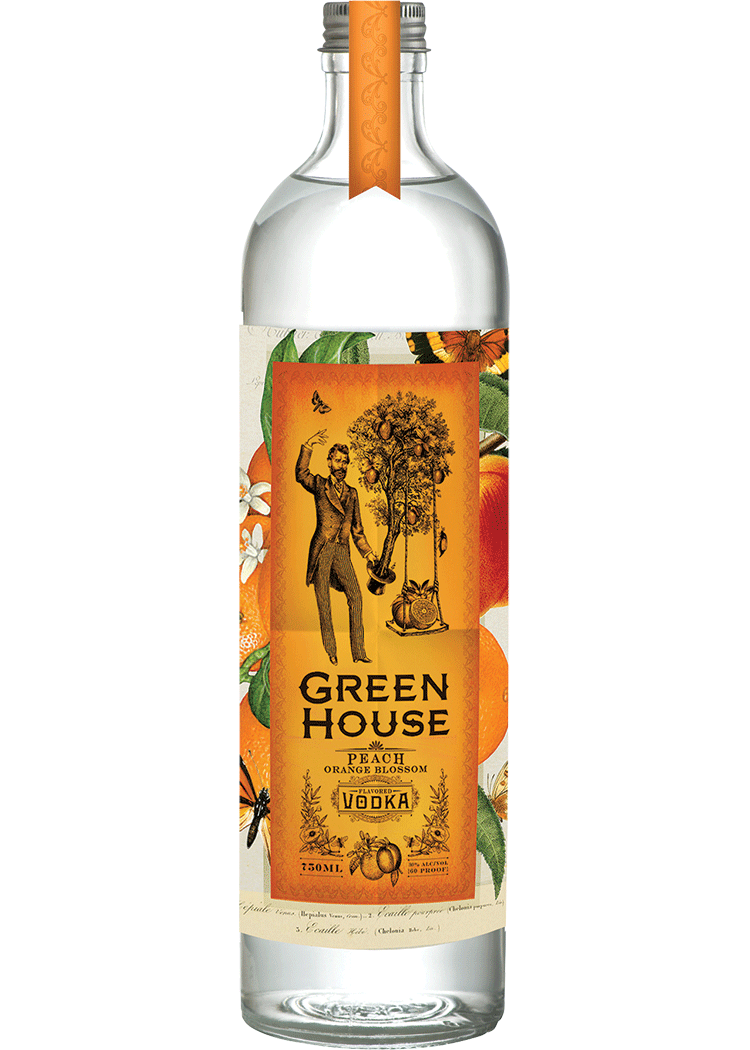 Greenhouse Peach Orange Blossom Vodka | Total Wine & More