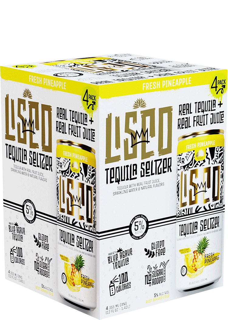 Lisco Pineapple Tequila Seltzer | Total Wine & More