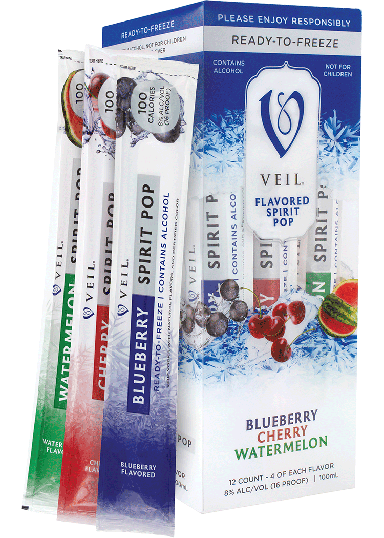 Veil Vodka Pops - Ready to Freeze | Total Wine & More
