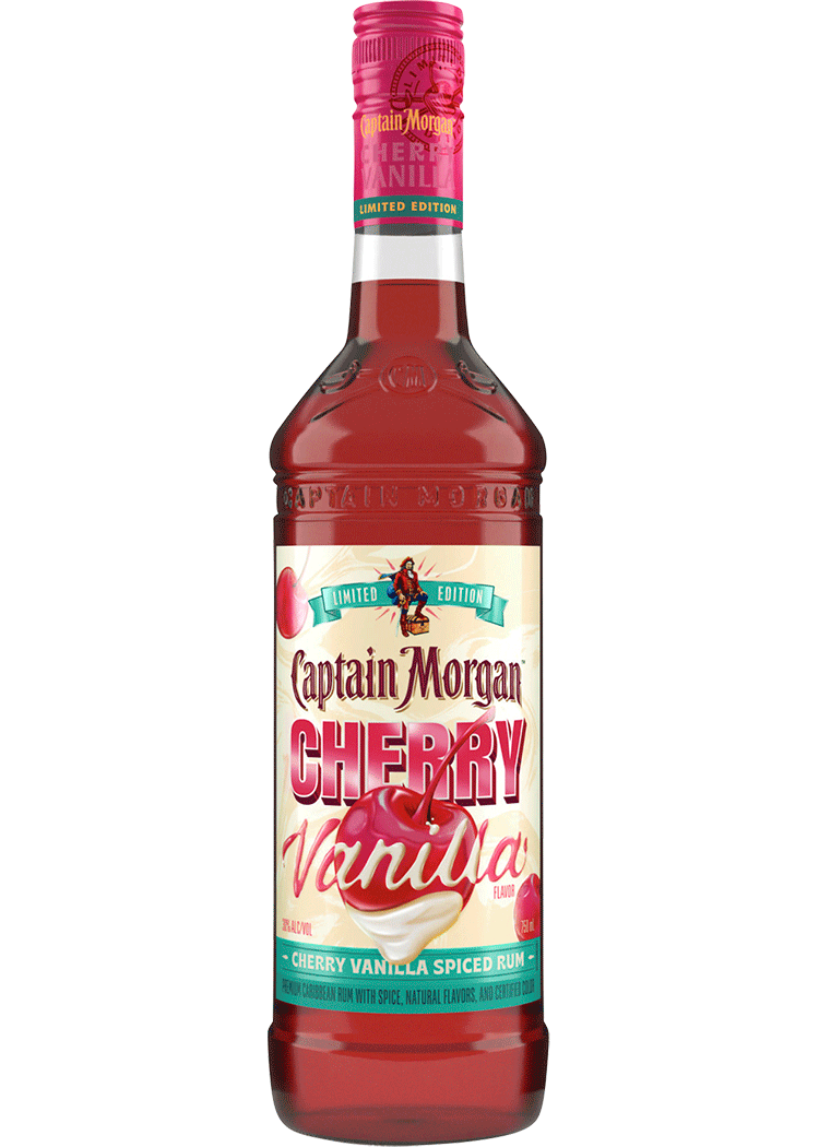 Captain Morgan Cherry Vanilla Rum | Total Wine & More