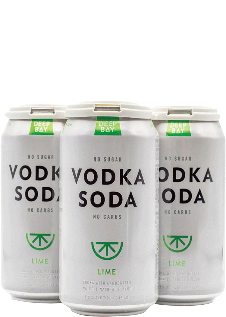 Deep Bay Lime Vodka Soda | Total Wine & More