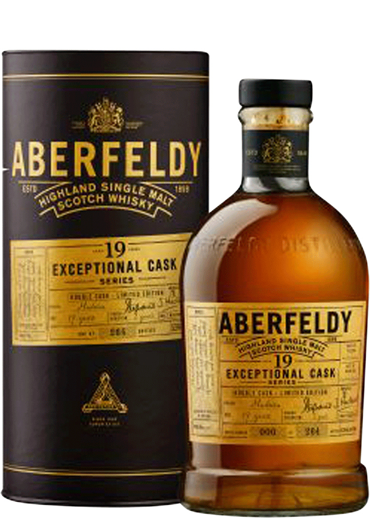 Aberfeldy 19 Year Old Single Malt Scotch Whisky Madeira Cask Finish ...