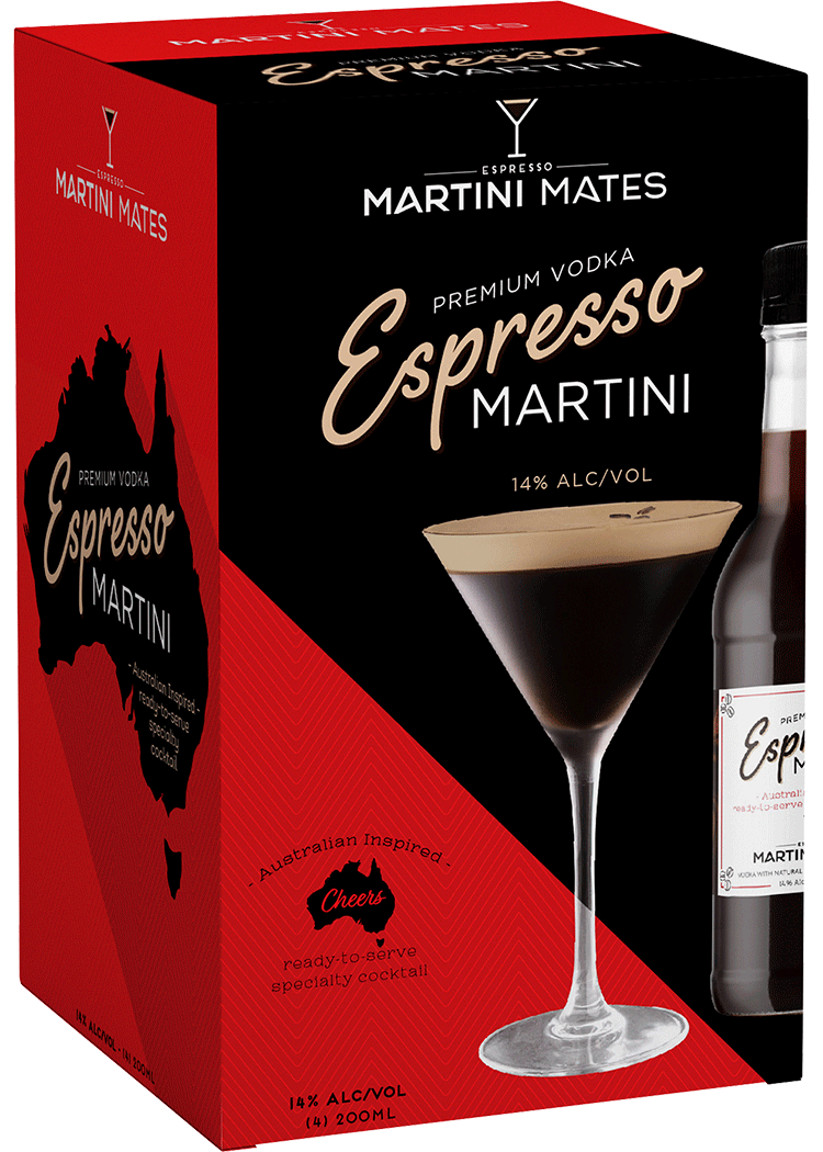 Martini Mates Espresso Martini Cocktail | Total Wine & More