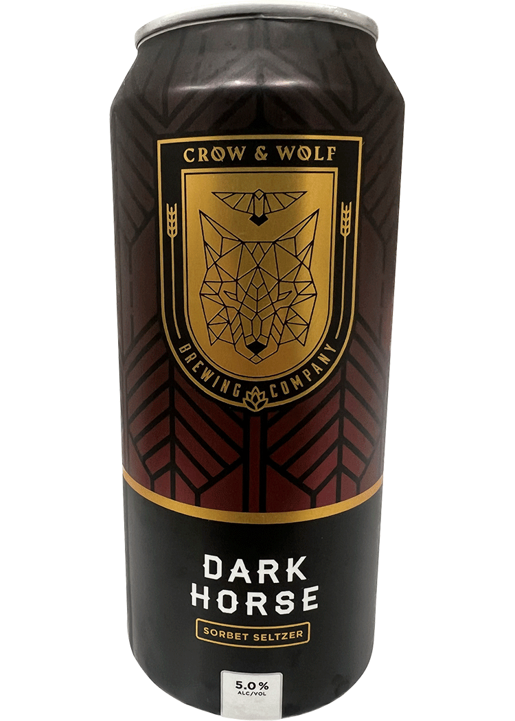 Crow & Wolf Dark Horse Sorbet Seltzer | Total Wine & More