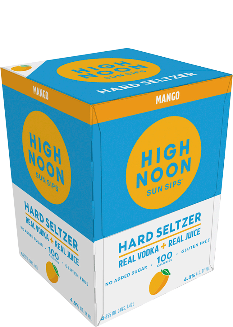 High Noon Hard Seltzer Vodka Mango | Total Wine & More