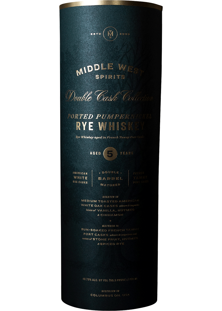 Middle West Double Cask Ported Pumpernickel Rye | Total Wine & More