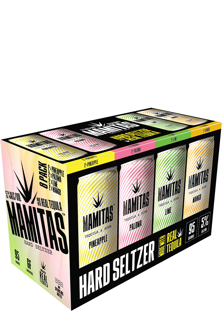 Mamitas Tequila & Soda Hard Seltzer Variety Pack | Total Wine & More