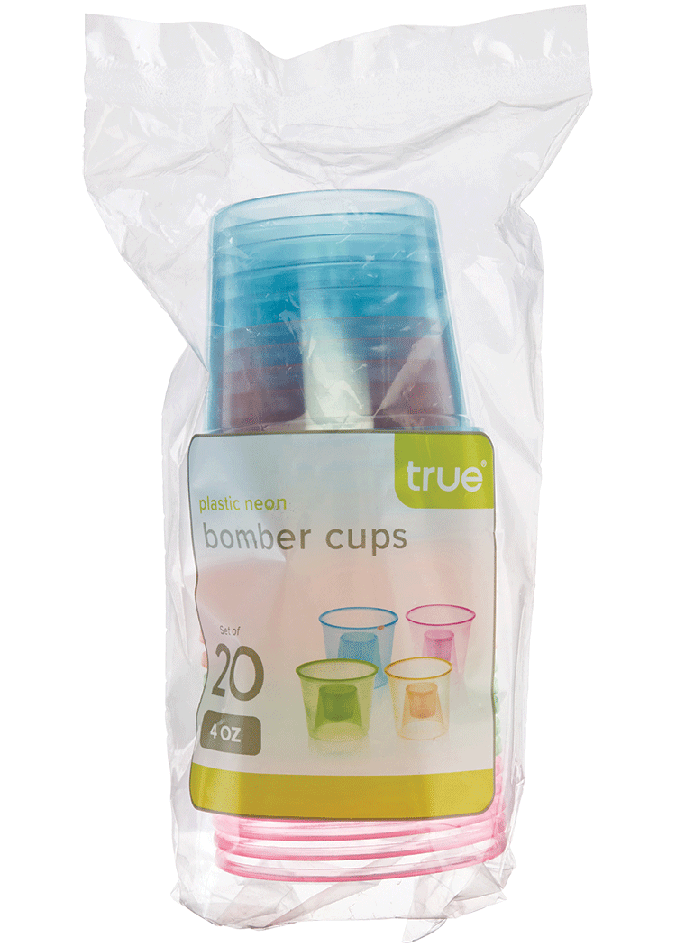 Neon Bomber Cups - 20pk | Total Wine & More