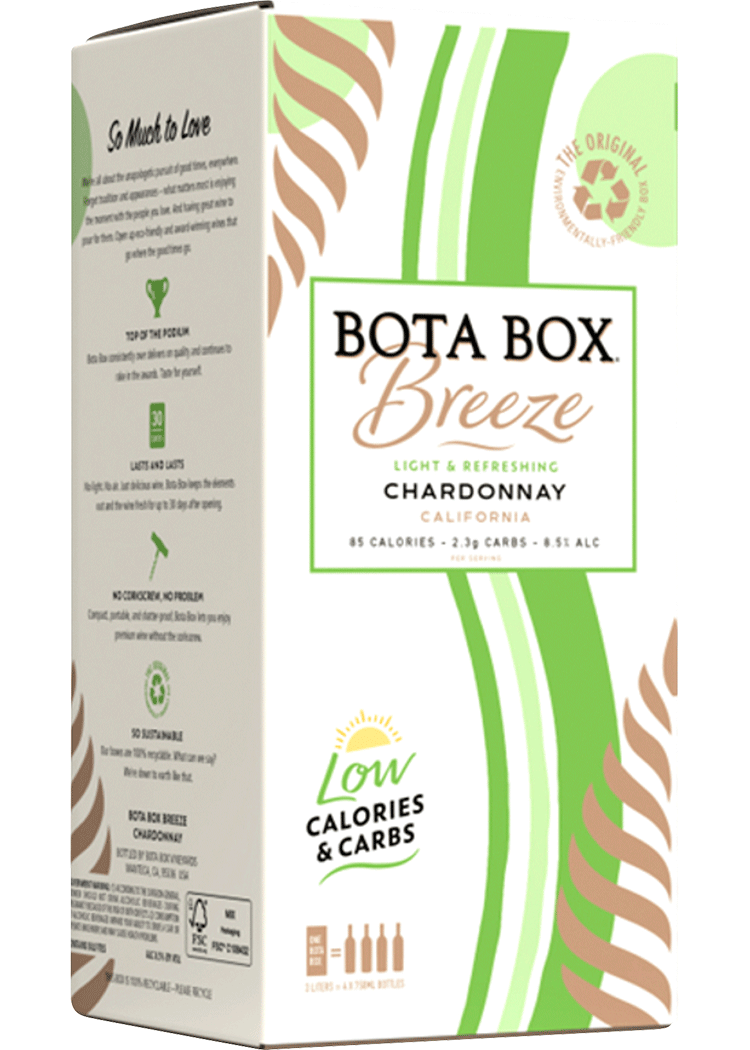 Bota Box Breeze Chardonnay | Total Wine & More