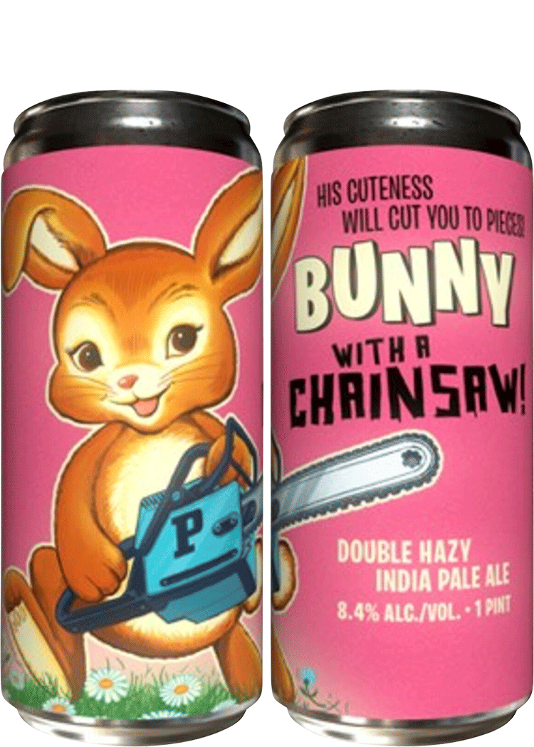 Paperback Bunny With Chainsaw | Total Wine & More