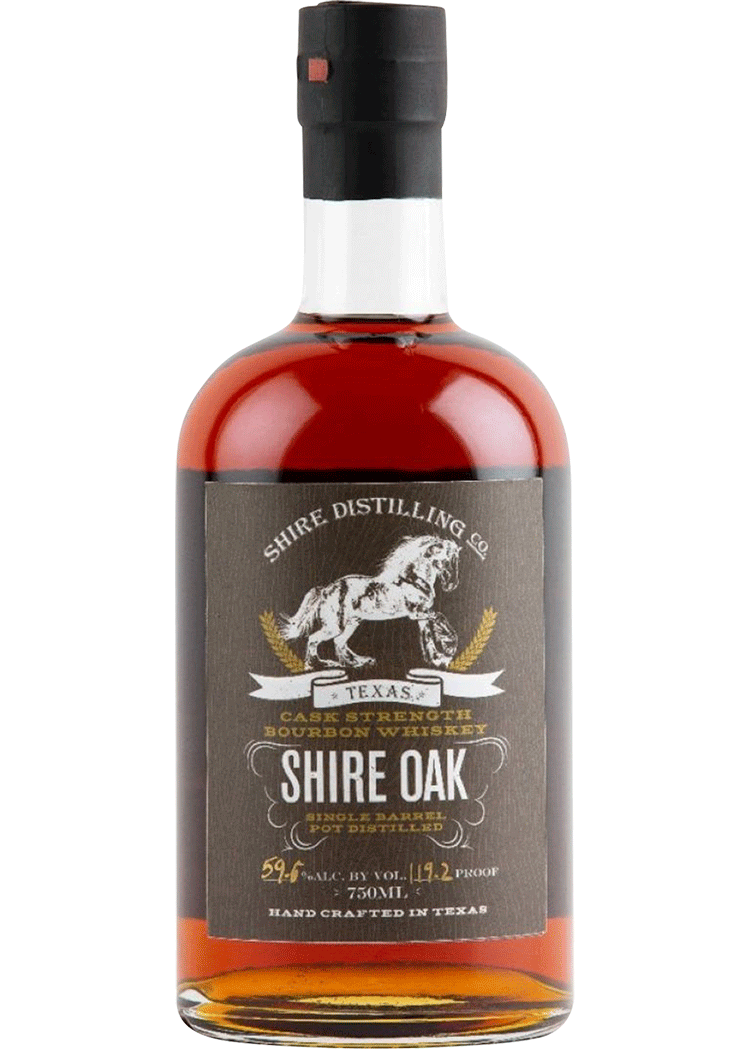 Shire Oak Texas Bourbon Barrel Strength Whiskey | Total Wine & More