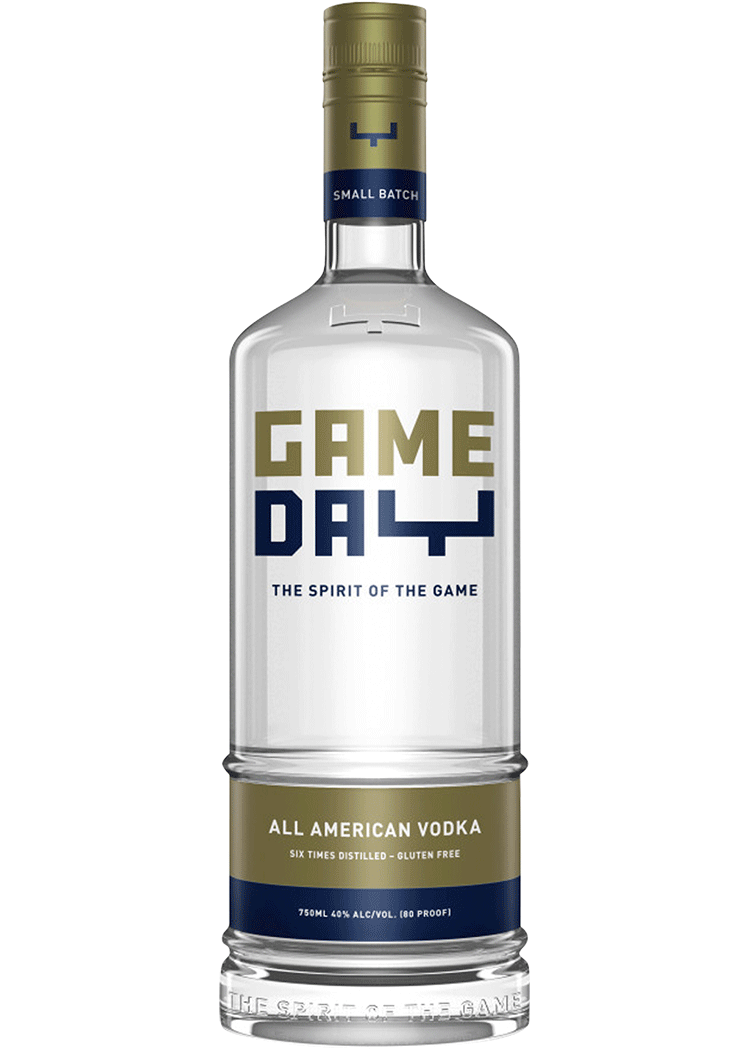 GameDay Vodka Navy & Gold | Total Wine & More