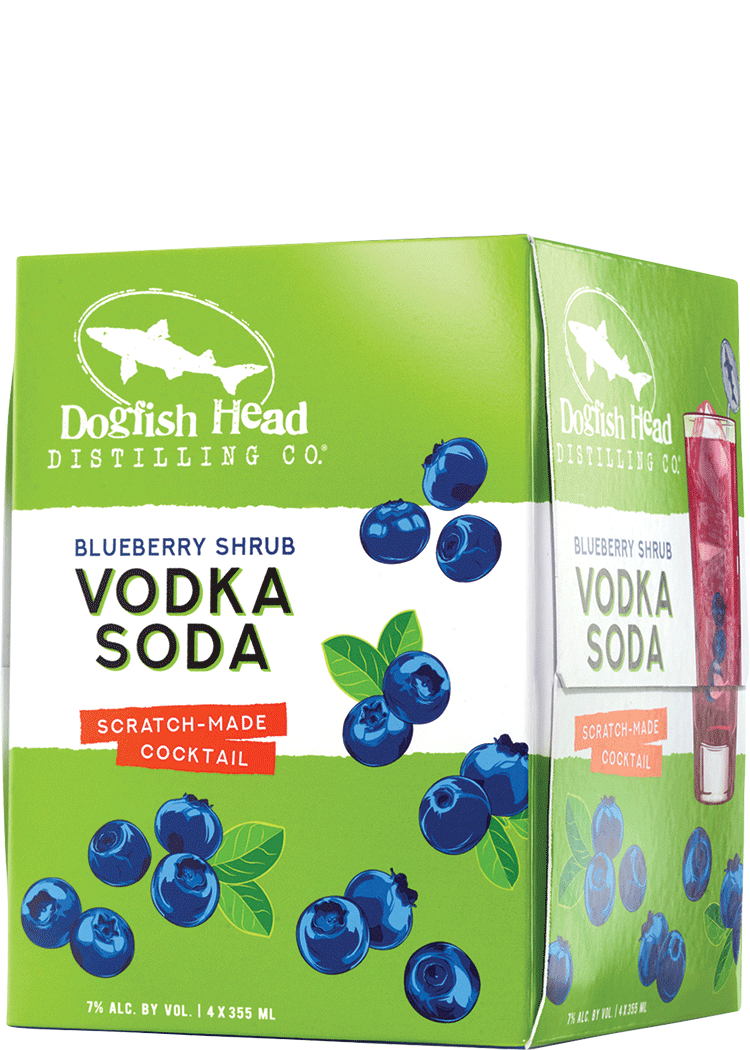 Dogfish Head Blueberry Vodka Soda | Total Wine & More