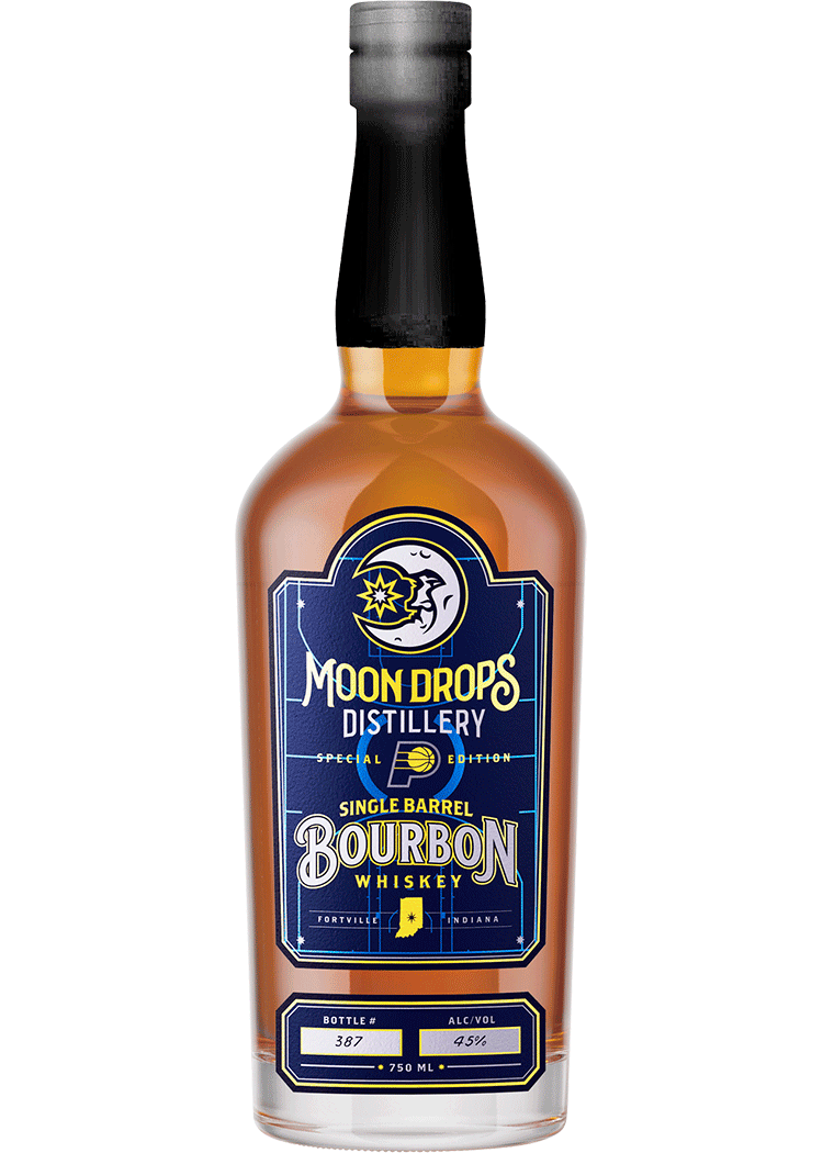 Moon Drops Pacers Blue Label Special Edition Bourbon | Total Wine & More
