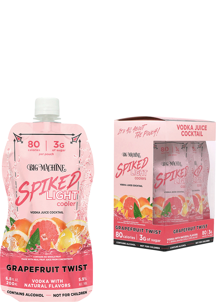 Big Machine Spiked Light Cooler Grapefruit Twist | Total Wine & More