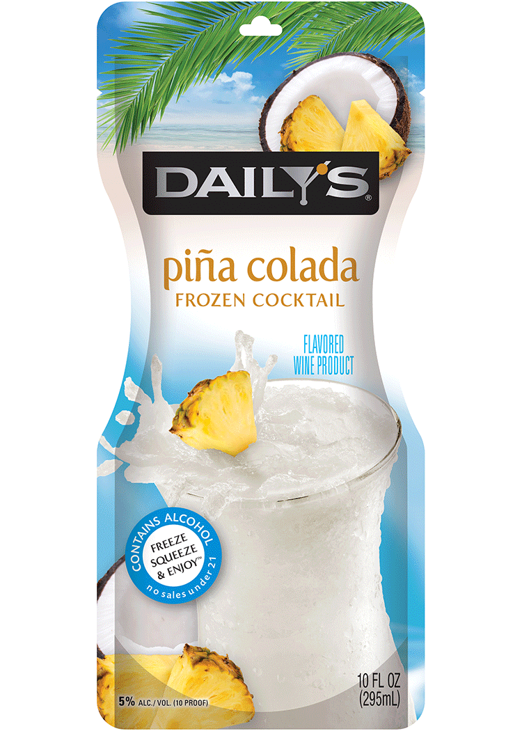 Dailys Pouches Pina Colada | Total Wine & More