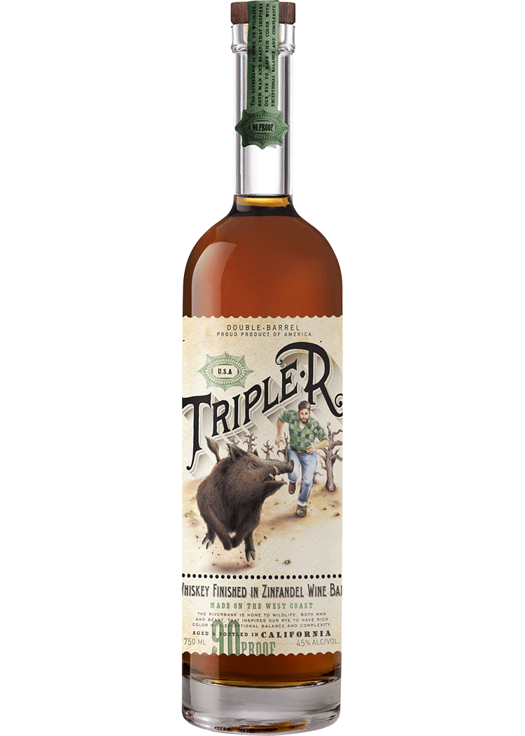 Triple R Rye Zinfandel Barrel Whiskey | Total Wine & More