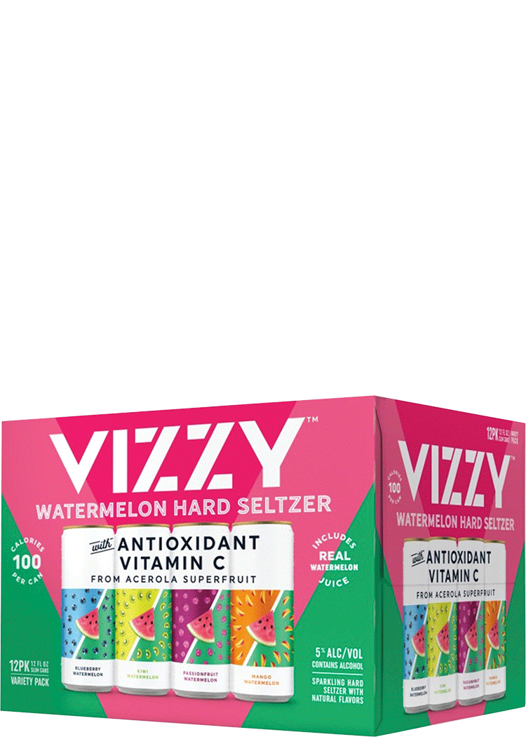 Vizzy Hard Seltzer Watermelon Variety Pack | Total Wine & More